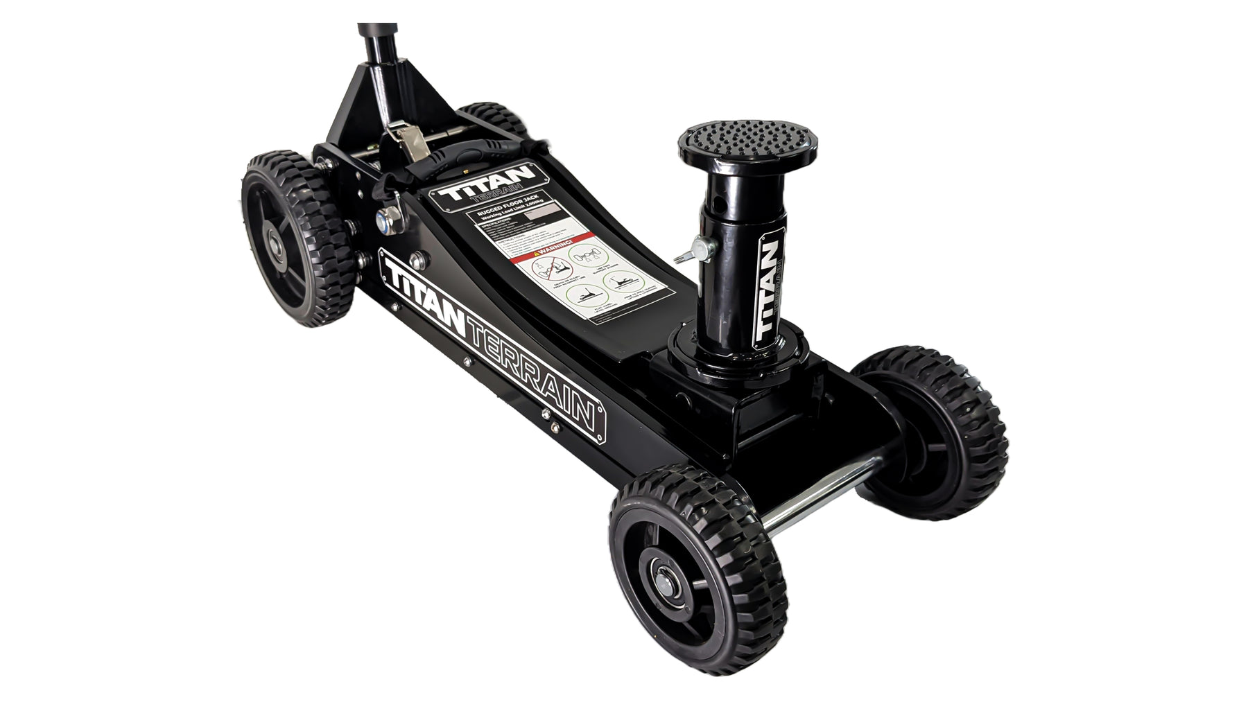 3 TONNE RUGGED FLOOR JACK - HI LIFT HYDRAULIC TROLLEY JACK – TitanTerrain